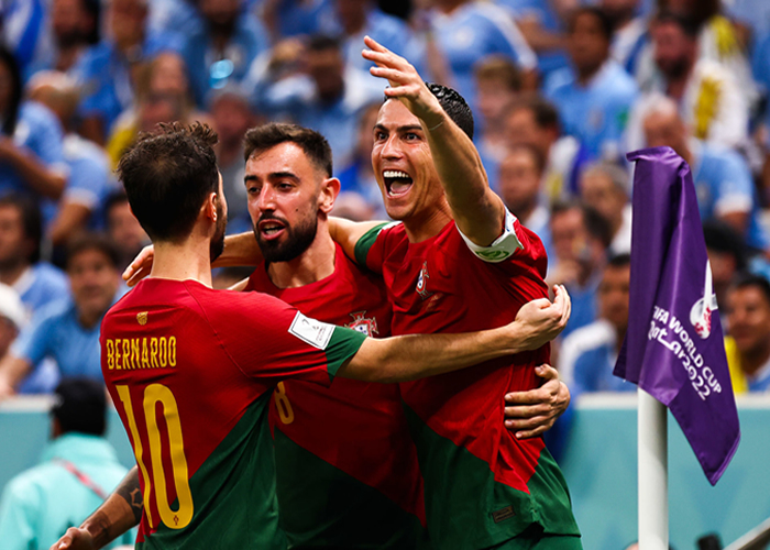 Portugal 2 x Uruguay 0, los Lusos a octavos, los Charrúas complicados ...