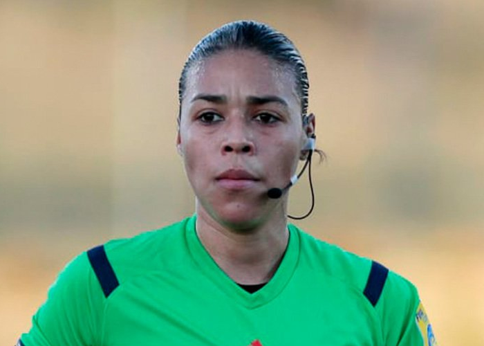 Melissa Borjas, la árbitro de Colombia vs. Alemania Diario Deportes ...