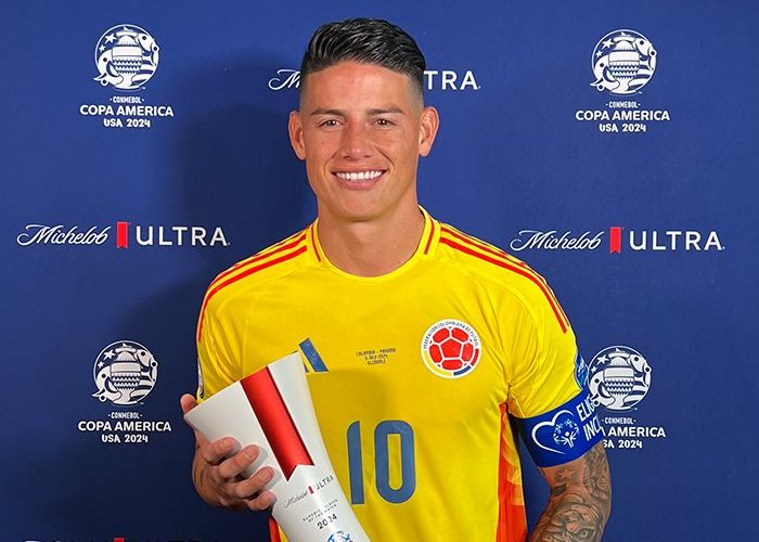 James Rodríguez, la figura de la goleada de Colombia sobre Panamá ...