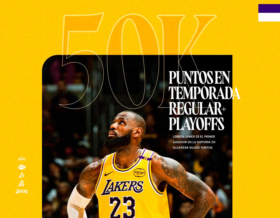 LeBron James, primero en la historia de la NBA en marcar ¡50.000 puntos ...