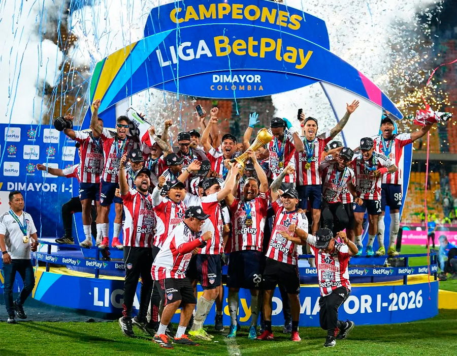 ¡Este es el glorioso Junior que viajó a Medallo y salió Bicampeón ...